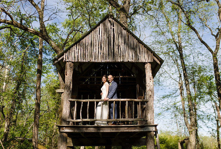 Intimate Tree House Wedding - Brides & Weddings Magazine