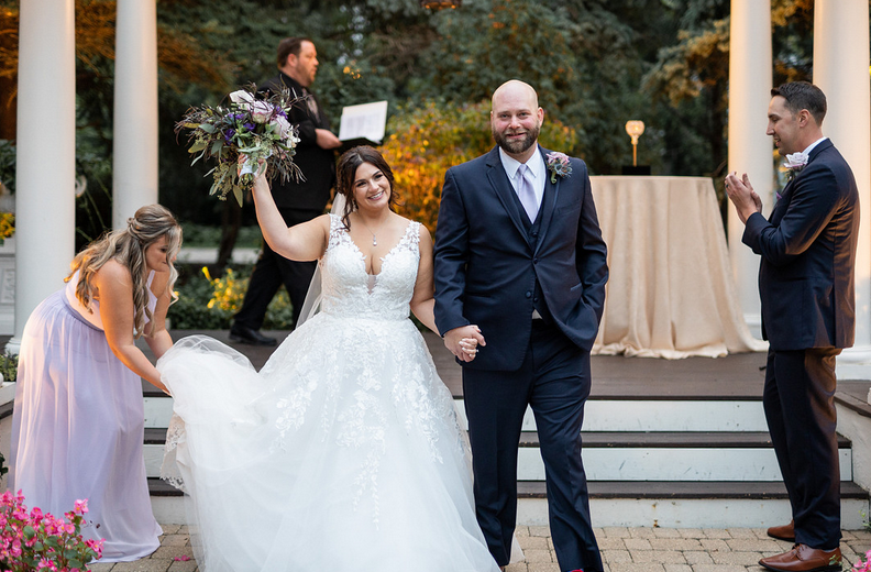 Elegant Real Wedding - Brides & Weddings Magazine