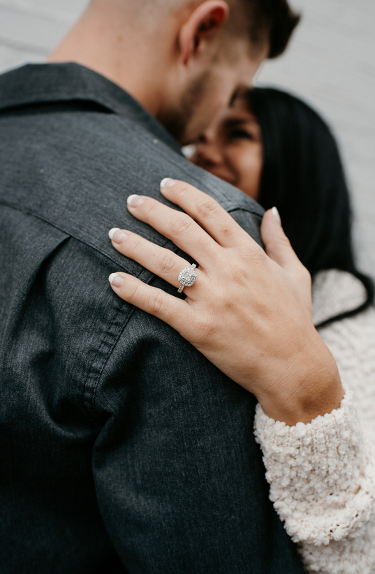 Downtown Engagement - Brides & Weddings Magazine