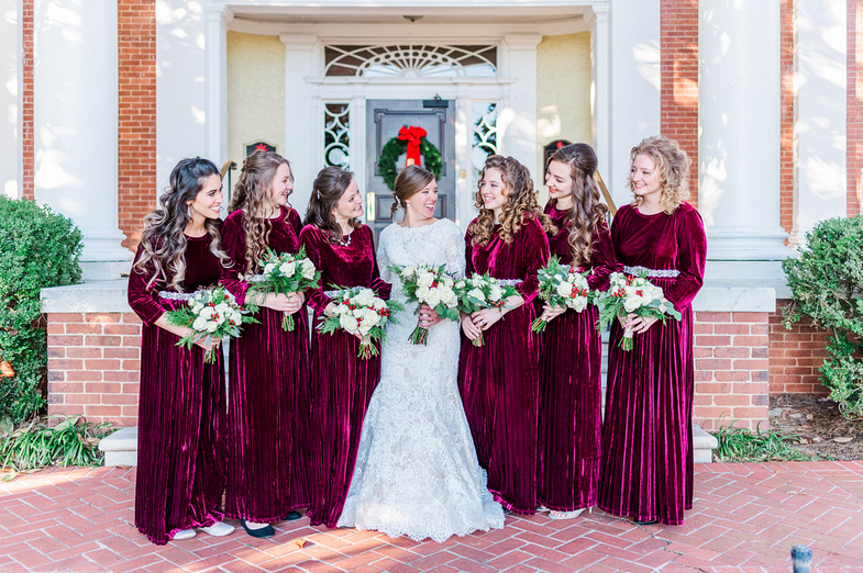 Romantic Christmas Wedding - Brides & Weddings Magazine