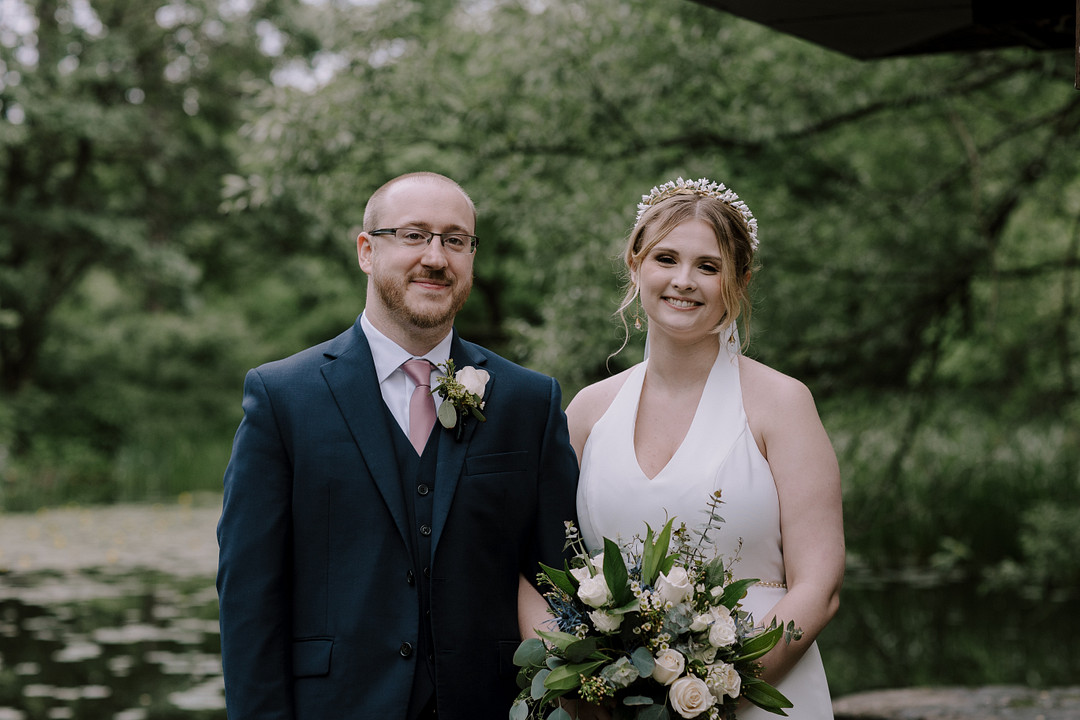 Josephine and Brian's Elopement at the Alfred Caldwell Lily Pool ...