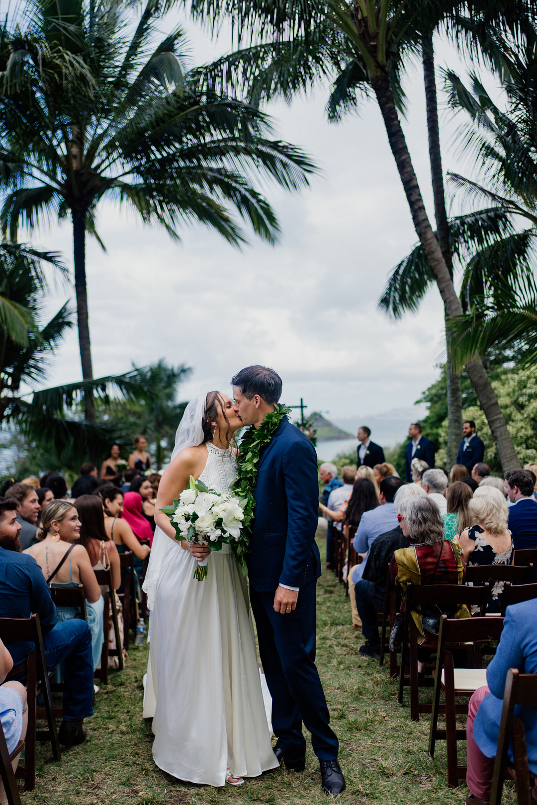 Selema and Brett's Hawaii Wedding - Brides & Weddings Magazine