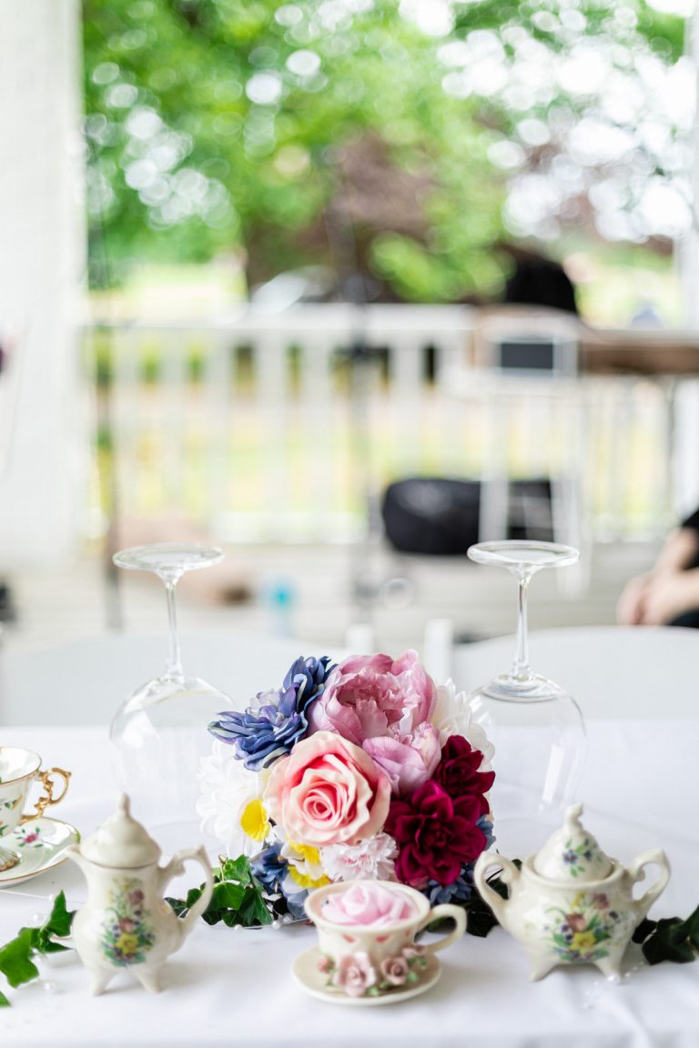 Alice and Evan's 1920s Farmhouse Micro Wedding & Tea Party - Brides ...