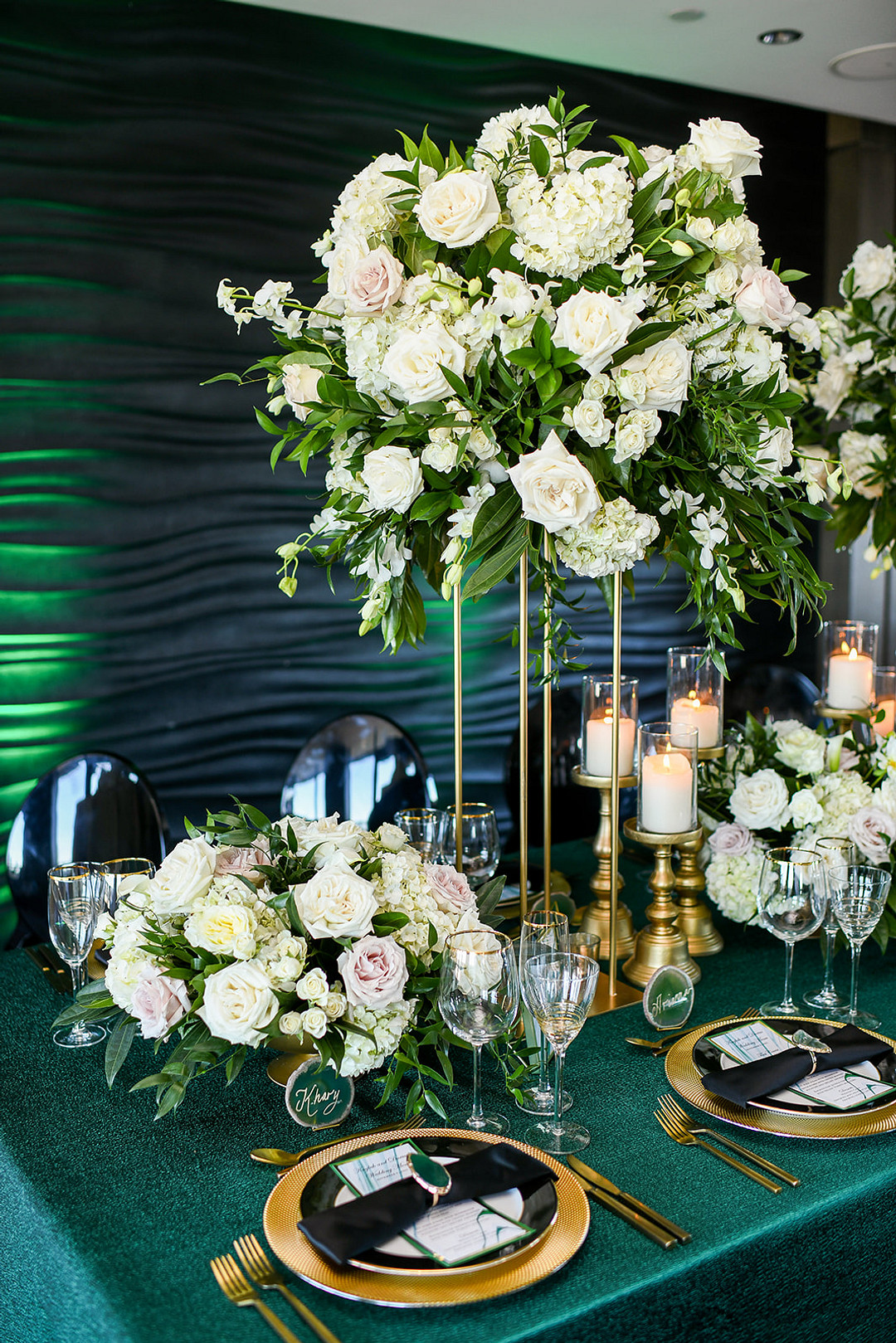 Emerald Elegance Styled Wedding - Brides & Weddings Magazine