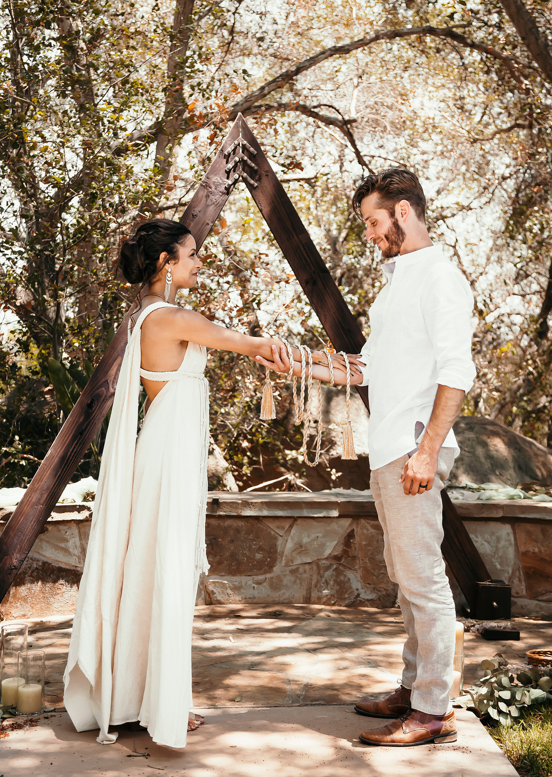 Rachyl and Mike's Romantic Outdoor Ceremony - Brides & Weddings Magazine