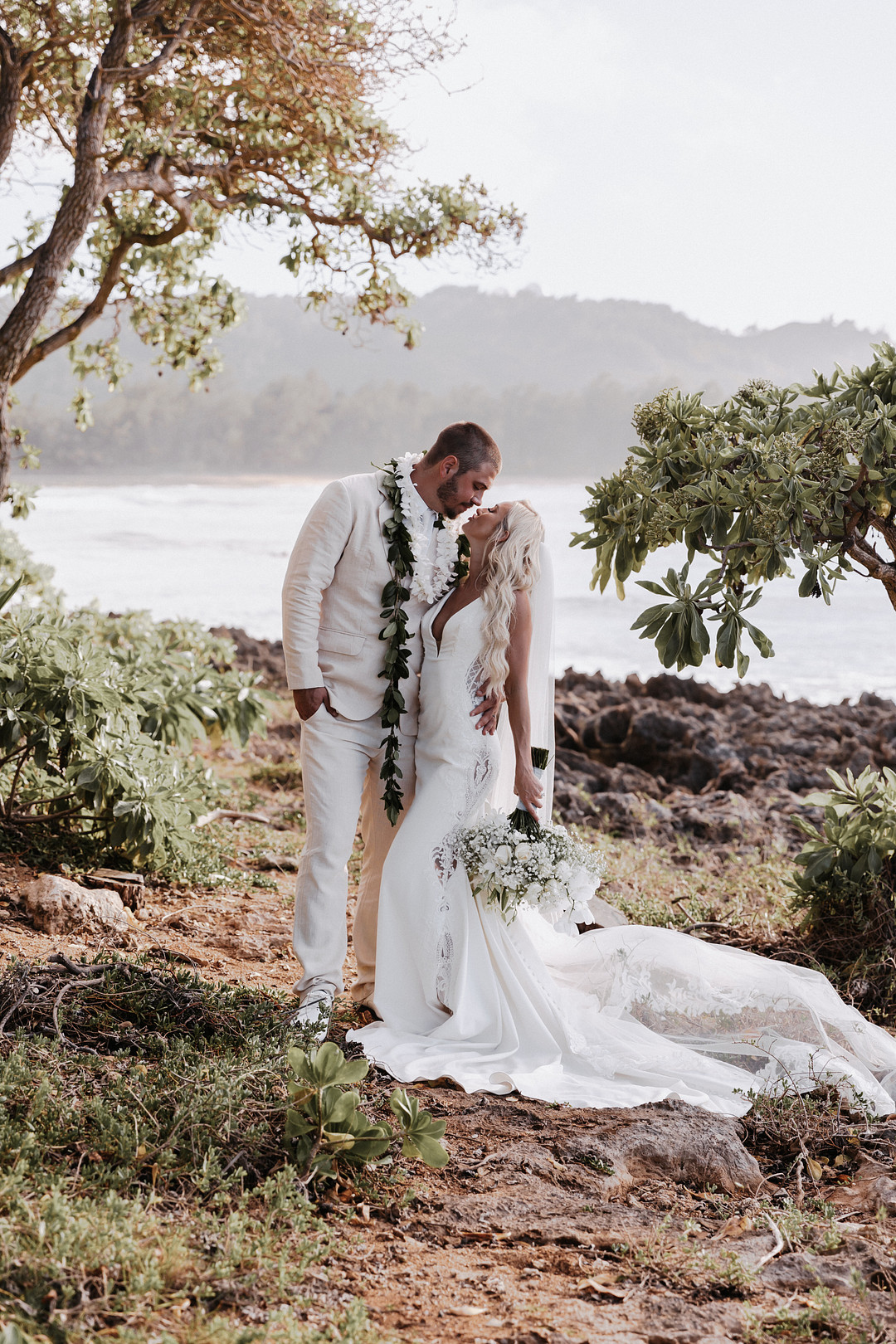 Mckenna and Caleb's Tropical Hawaiian Wedding - Brides & Weddings Magazine
