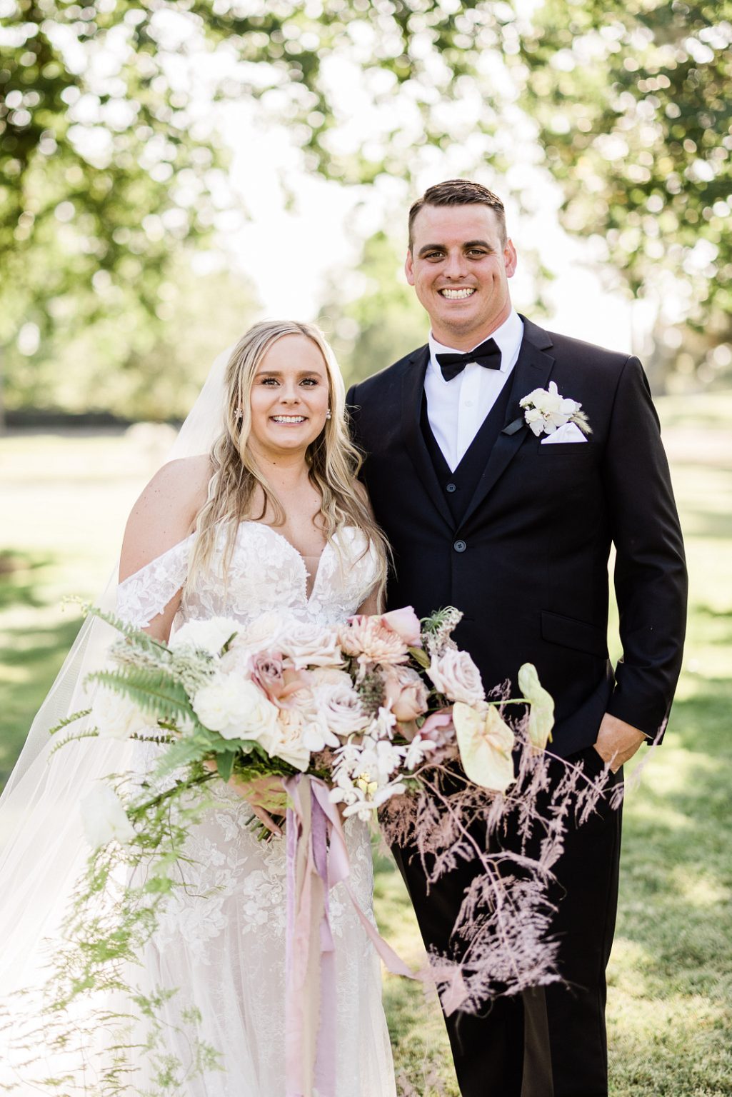 John and Lacey's Spring Country Club Wedding - Brides & Weddings Magazine