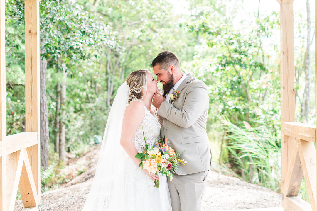 Emily and Dustin's Lake Side Boho DIY Wedding - Brides & Weddings Magazine