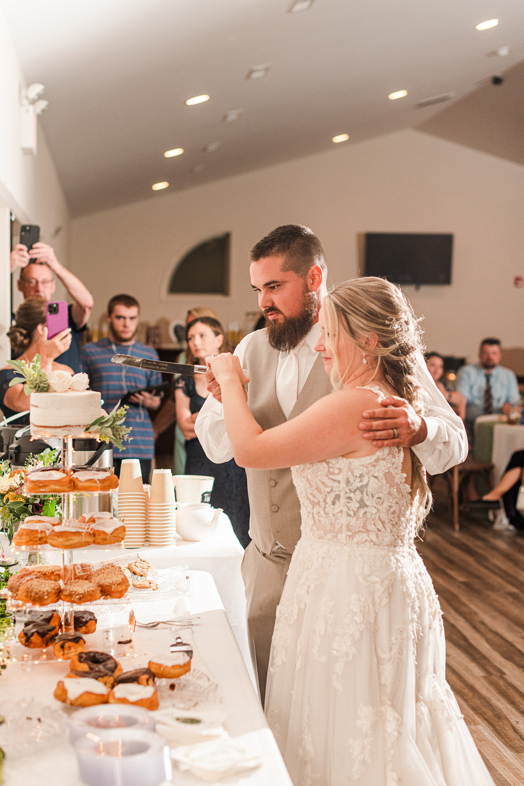 Emily and Dustin's Lake Side Boho DIY Wedding - Brides & Weddings Magazine