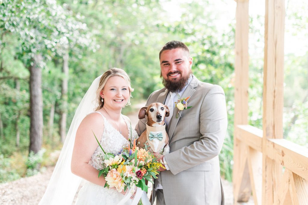 Emily and Dustin's Lake Side Boho DIY Wedding - Brides & Weddings Magazine