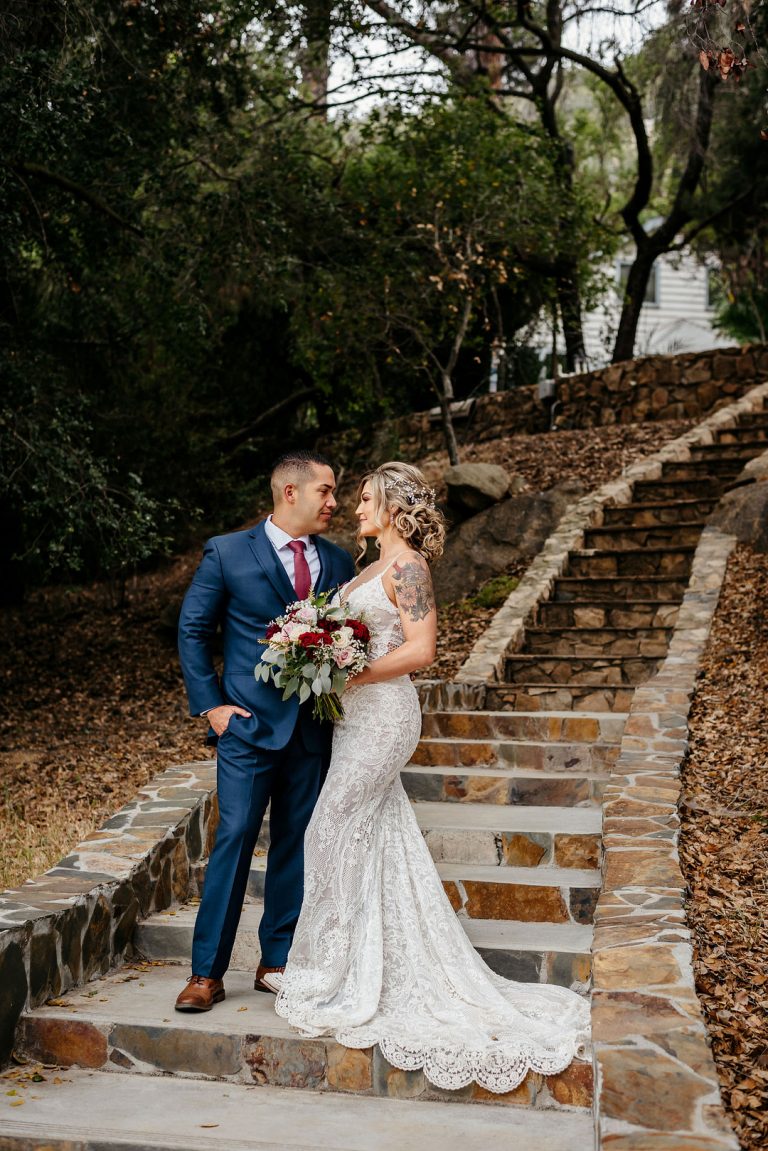 Lacy and Scott's Dreamy Wedding at the Secluded Gardens - Brides ...