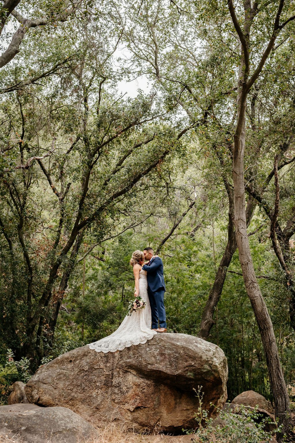 Lacy and Scott's Dreamy Wedding at the Secluded Gardens - Brides ...