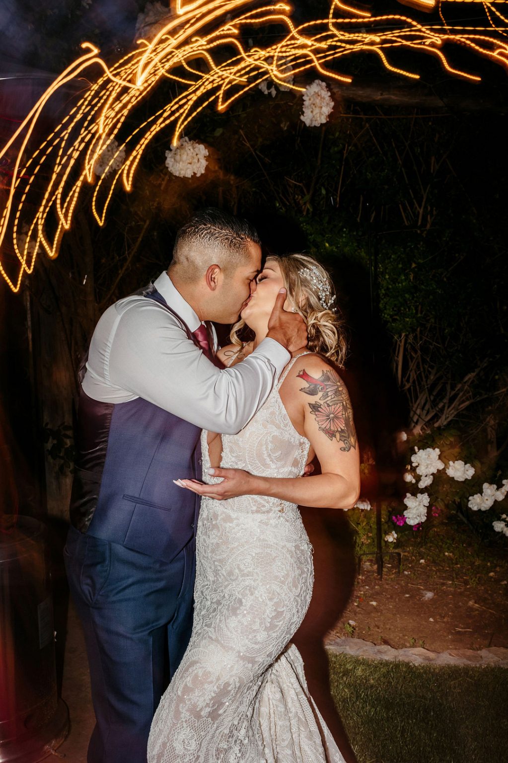 Lacy and Scott's Dreamy Wedding at the Secluded Gardens - Brides ...