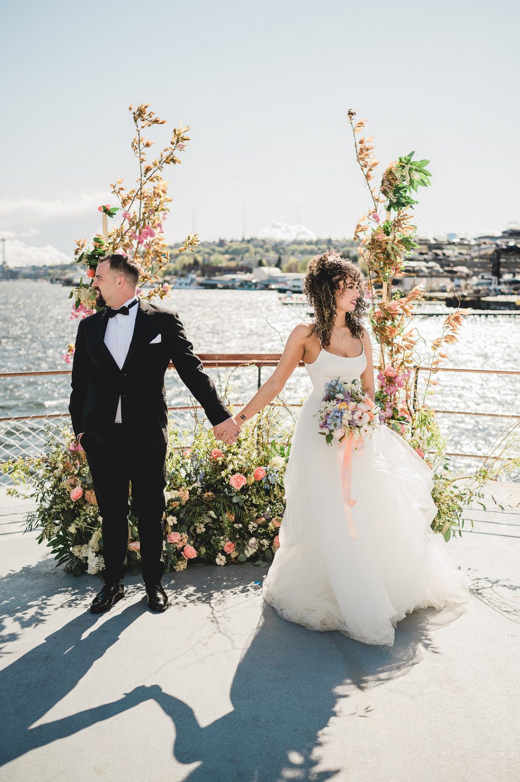 Channelle and Nathaniel's Beautiful and Sunny Boat Wedding - Brides ...
