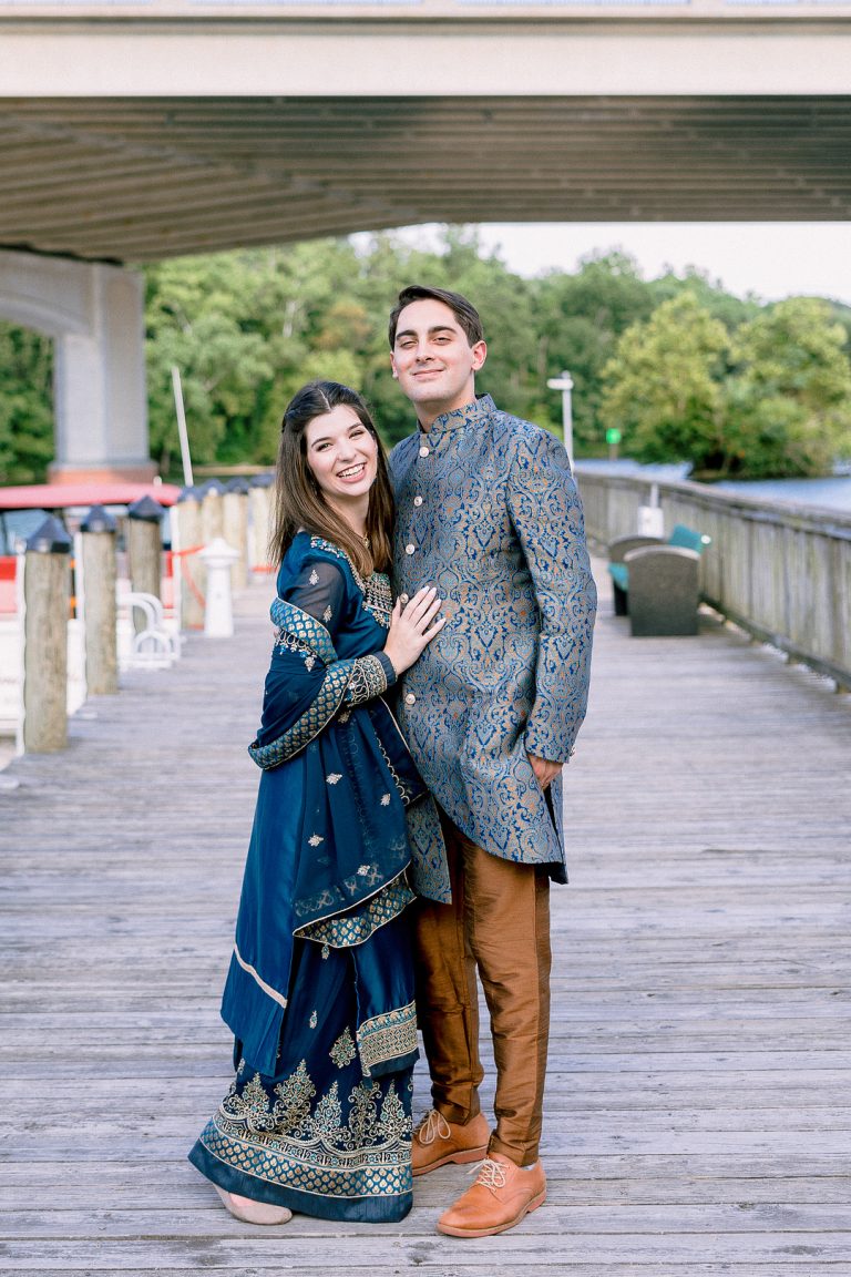 Nora and Devon's Romantic Wedding at the Marina - Brides & Weddings ...