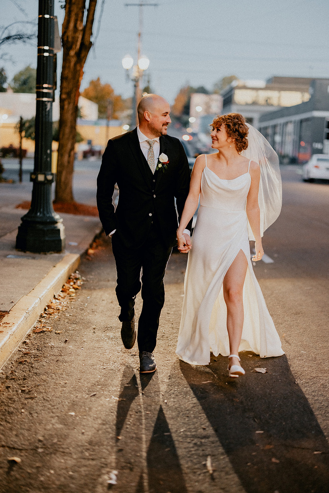 Kayla and Nick's Romantic Urban Wedding - Brides & Weddings Magazine