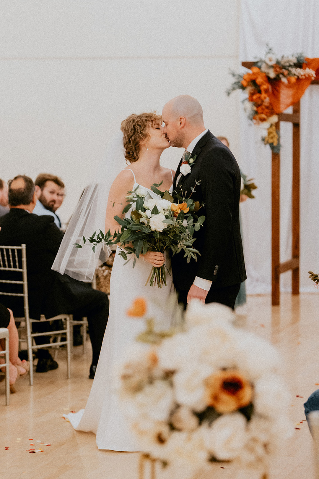 Kayla and Nick's Romantic Urban Wedding - Brides & Weddings Magazine