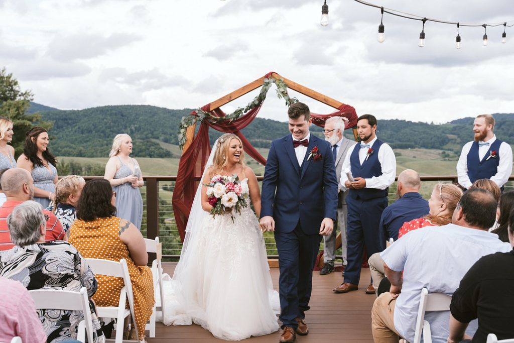 Jordan and Timothy's Mountain Wedding - Brides & Weddings Magazine