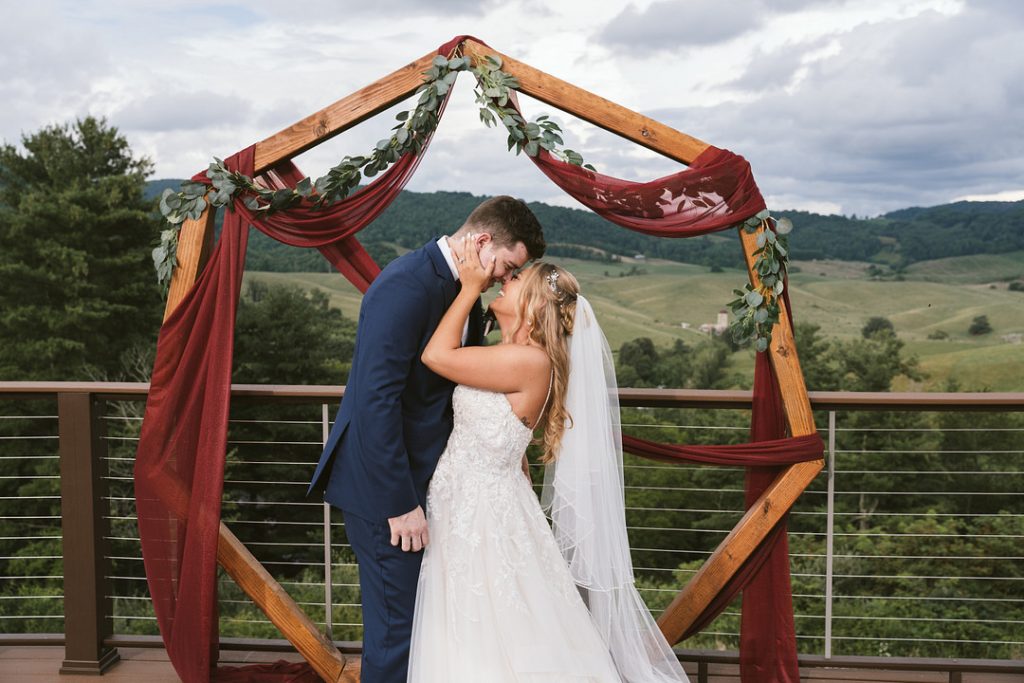 Jordan and Timothy's Mountain Wedding - Brides & Weddings Magazine