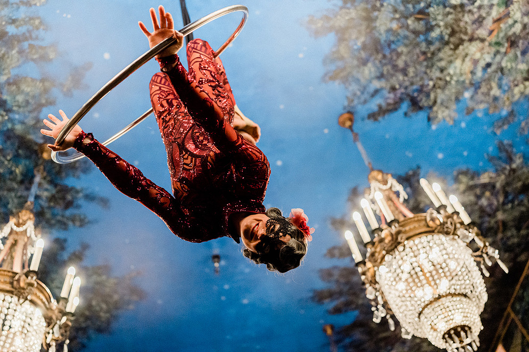 Courtney and Ian's Masquerade Wedding - Brides & Weddings Magazine