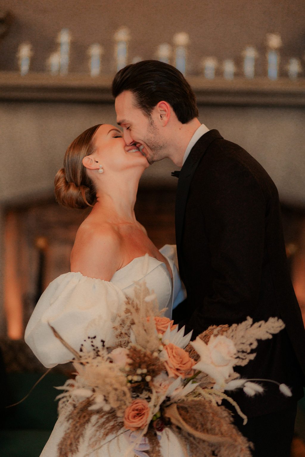 Tarah and Zachery's Intimate Golf Club Wedding - Brides & Weddings Magazine