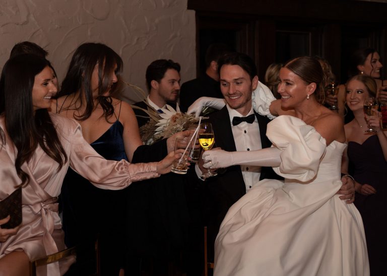 Tarah and Zachery's Intimate Golf Club Wedding - Brides & Weddings Magazine