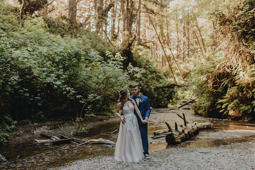 Alyssa and Cody's Intimate Elopement in the Redwoods of Northern California - Brides & Weddings ...