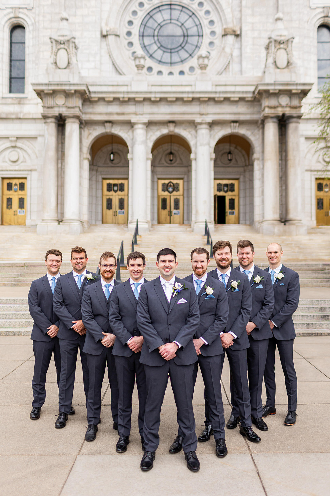 Katie and Pat's Downtown Wedding on the 50th Floor of the IDS Tower ...