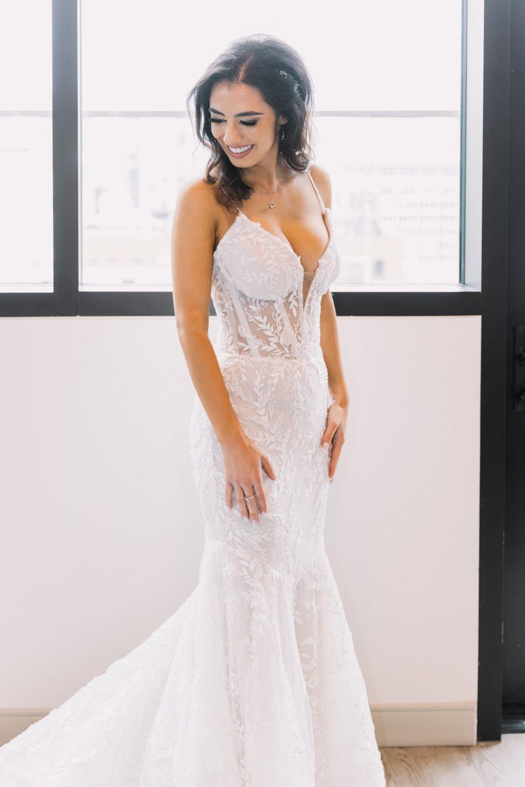 Ashlee and Evyn's Modern Wedding in Museum of Nature and Science - Brides & Weddings Magazine