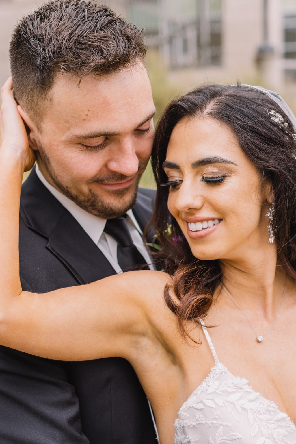 Ashlee and Evyn's Modern Wedding in Museum of Nature and Science ...