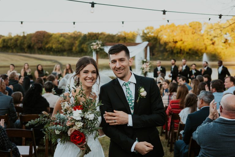 Molly and Jake's Intimate Outdoor Wedding in Nashville - Brides ...