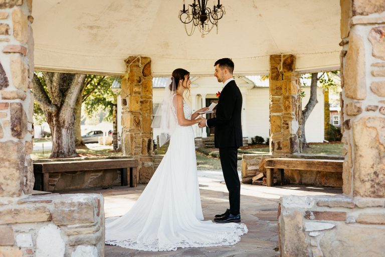 Molly and Jake's Intimate Outdoor Wedding in Nashville - Brides ...