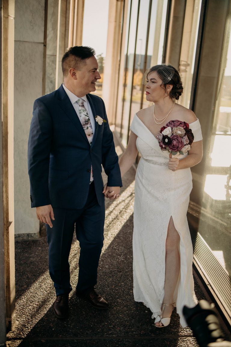 Tara and Matt's Architectural Wedding at the Empire State Plaza ...