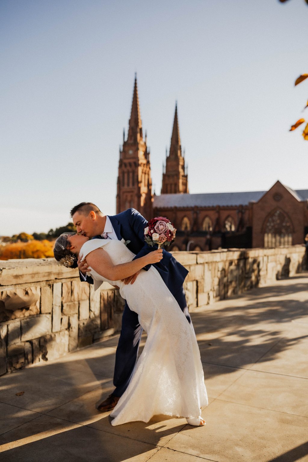 Tara and Matt's Architectural Wedding at the Empire State Plaza ...