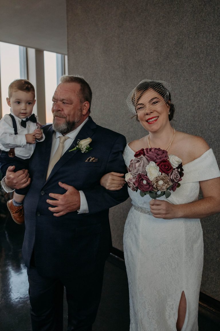 Tara and Matt's Architectural Wedding at the Empire State Plaza ...
