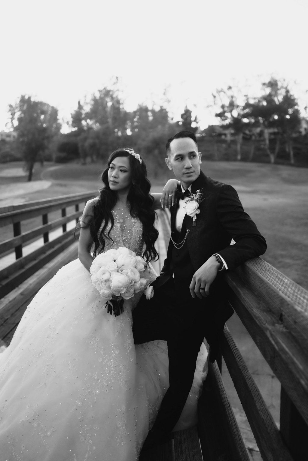 Justine and Alvin's Fairytale Wedding at Rancho Bernardo Inn - Brides ...