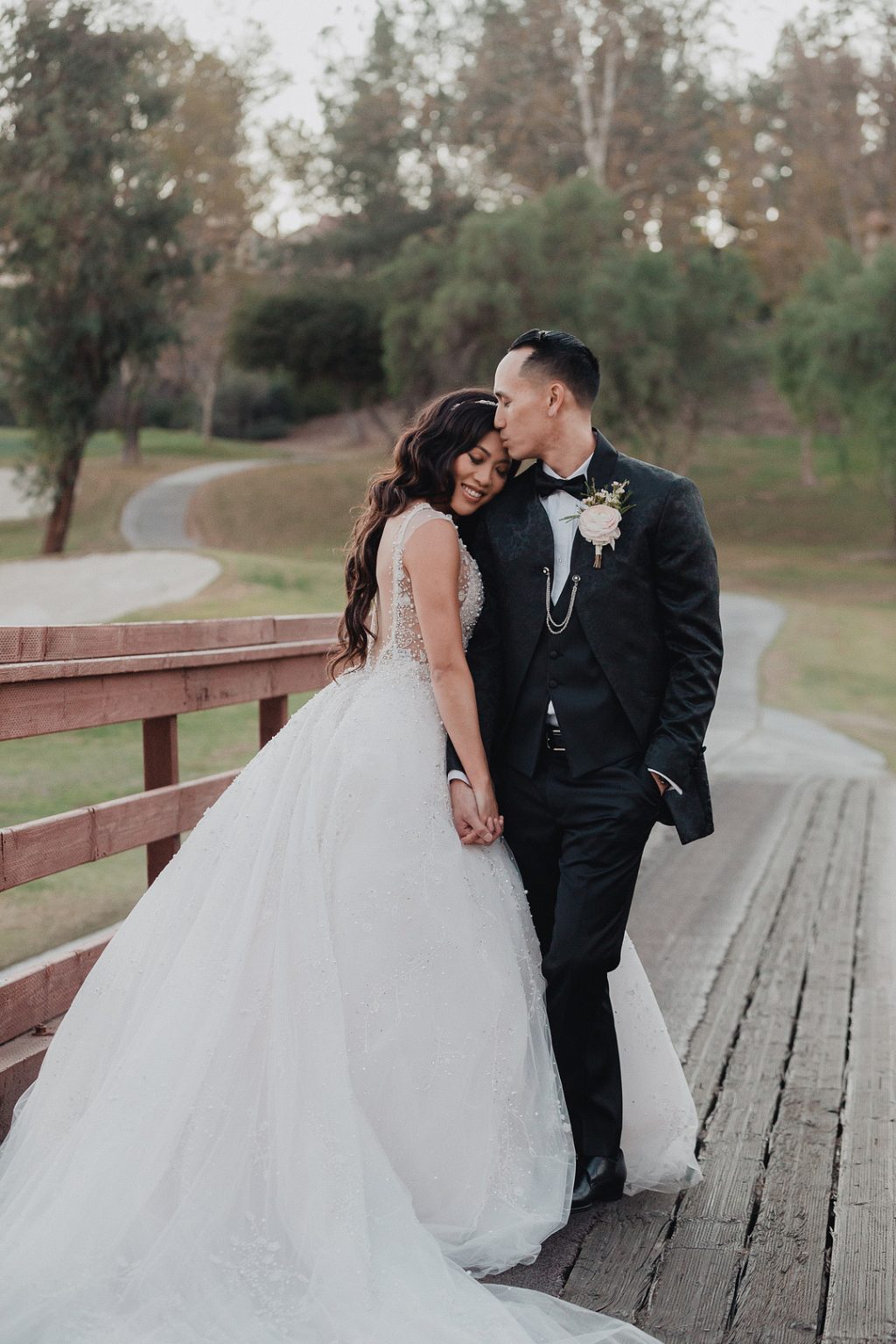 Justine and Alvin's Fairytale Wedding at Rancho Bernardo Inn - Brides ...