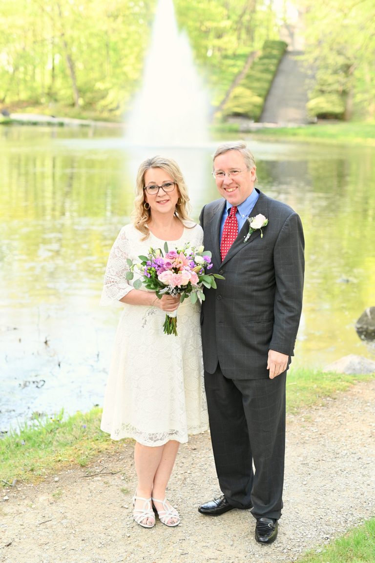 Melissa and Ron's Beautiful Garden Elopement - Brides & Weddings Magazine