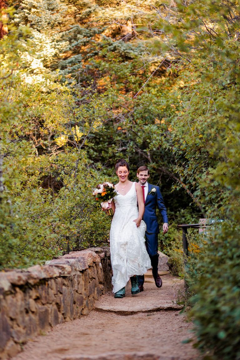 Lexi and Stephen's Intimate Wedding at Colorado Springs - Brides ...