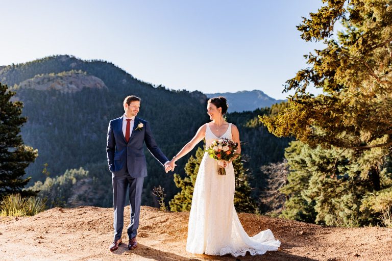 Lexi and Stephen's Intimate Wedding at Colorado Springs - Brides ...