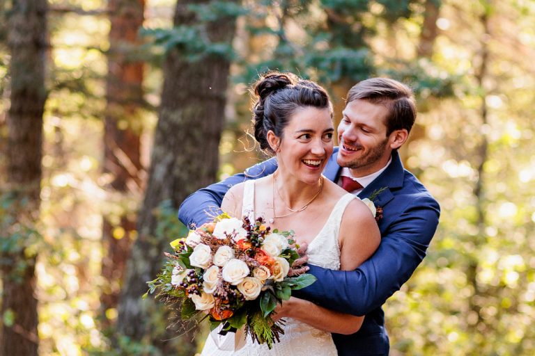 Lexi and Stephen's Intimate Wedding at Colorado Springs - Brides ...