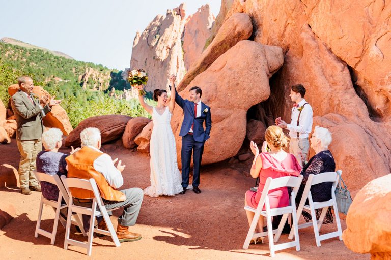 Lexi and Stephen's Intimate Wedding at Colorado Springs - Brides ...