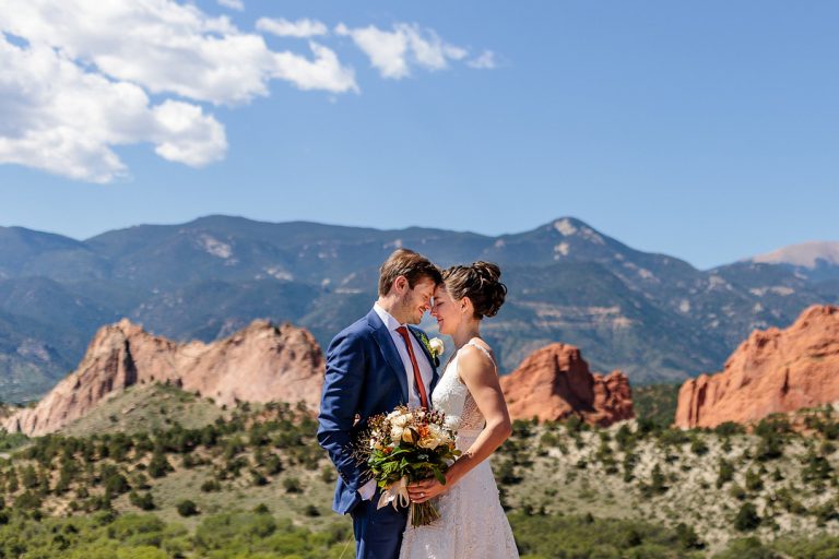 Lexi and Stephen's Intimate Wedding at Colorado Springs - Brides ...