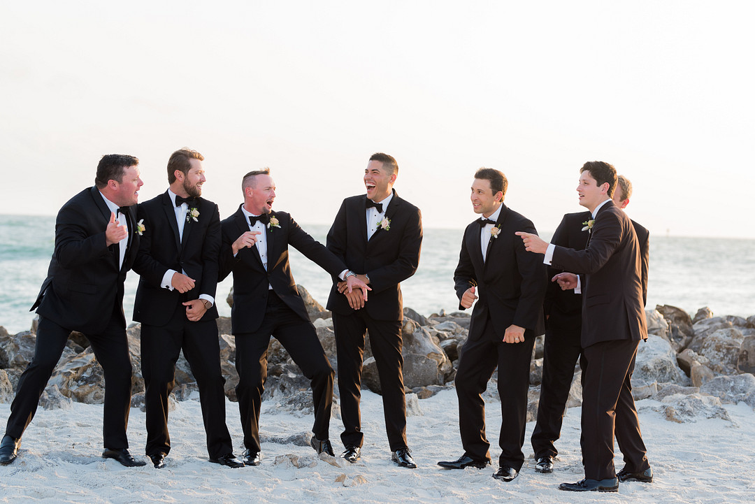 Taylor and Nolan's Romantic Wedding along the Gulf of Mexico - Brides ...