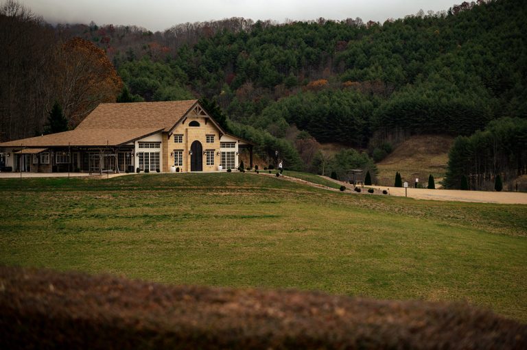 Jordan and Chris's Fall Wedding at The Ridge Asheville - Brides ...