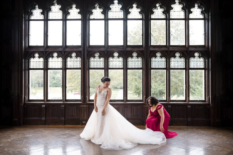 Stephanie and Jonathan's Harry Potter Castle Wedding at Hempstead House ...