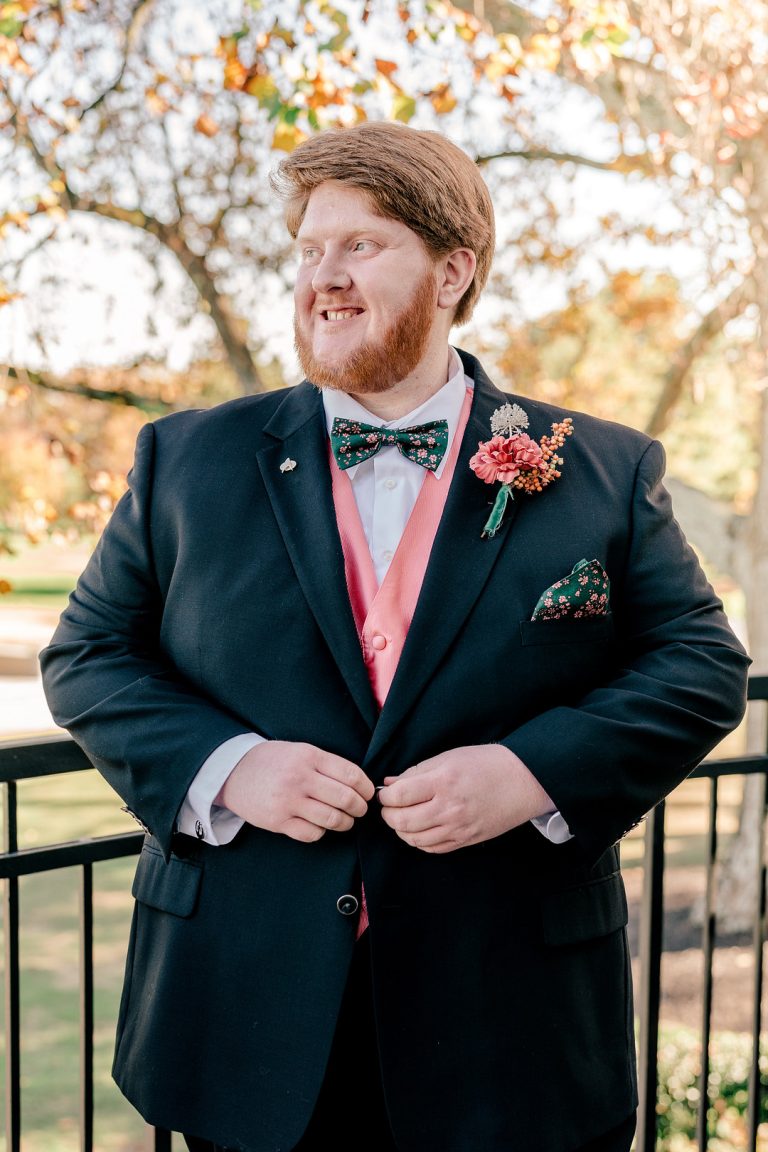 Melissa and Willoughby's Jewel-Toned Fall Wedding at Manor Country Club ...