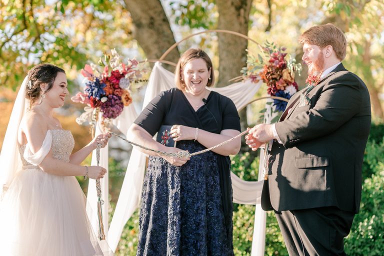 Melissa and Willoughby's Jewel-Toned Fall Wedding at Manor Country Club ...