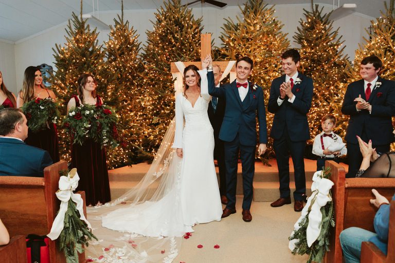 Amanda and Luc's Winter Wedding at Bogue Chitto State Park - Brides ...