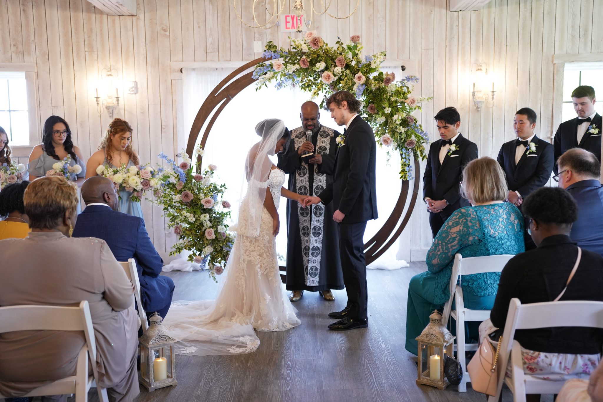 Eric & Jewel's Wedding Day at Sweeney Barn - Brides & Weddings Magazine